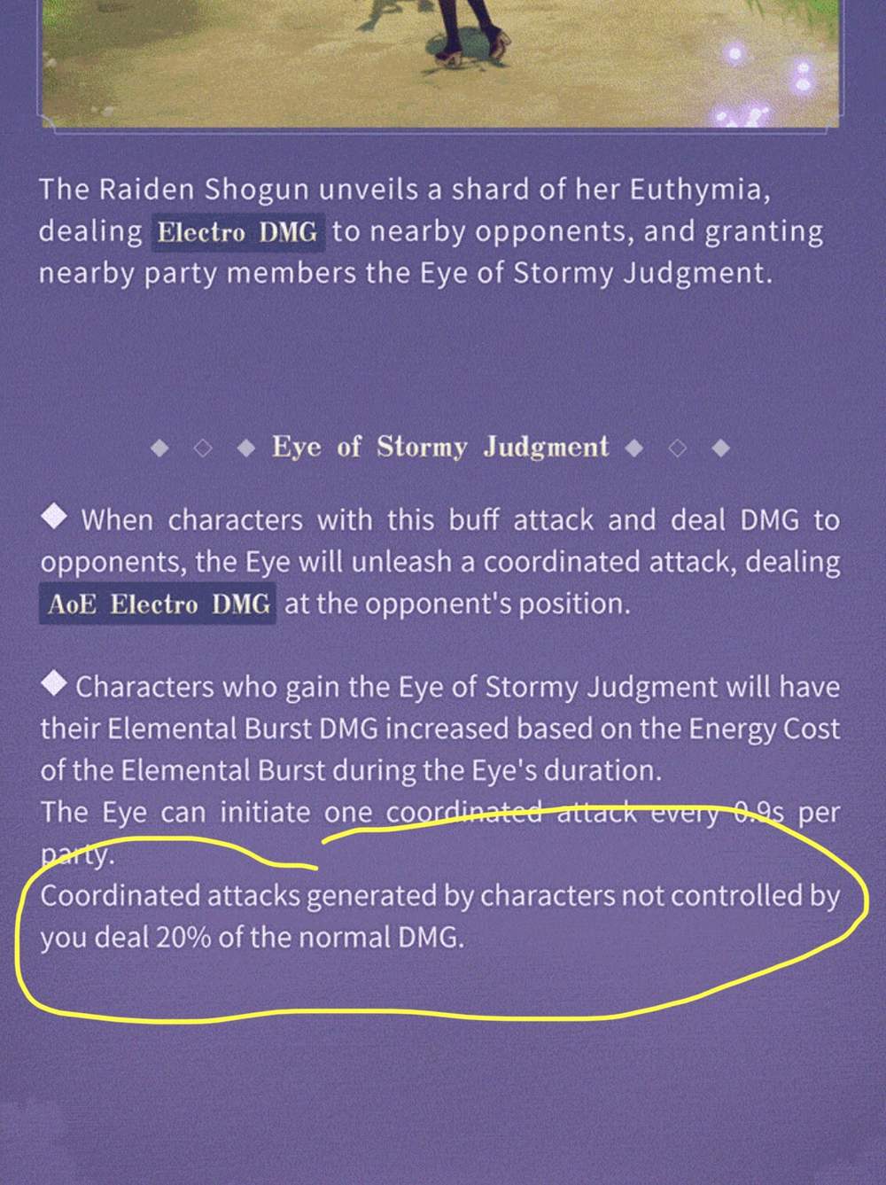 Question for raiden shogun e skill Genshin Impact | HoYoLAB