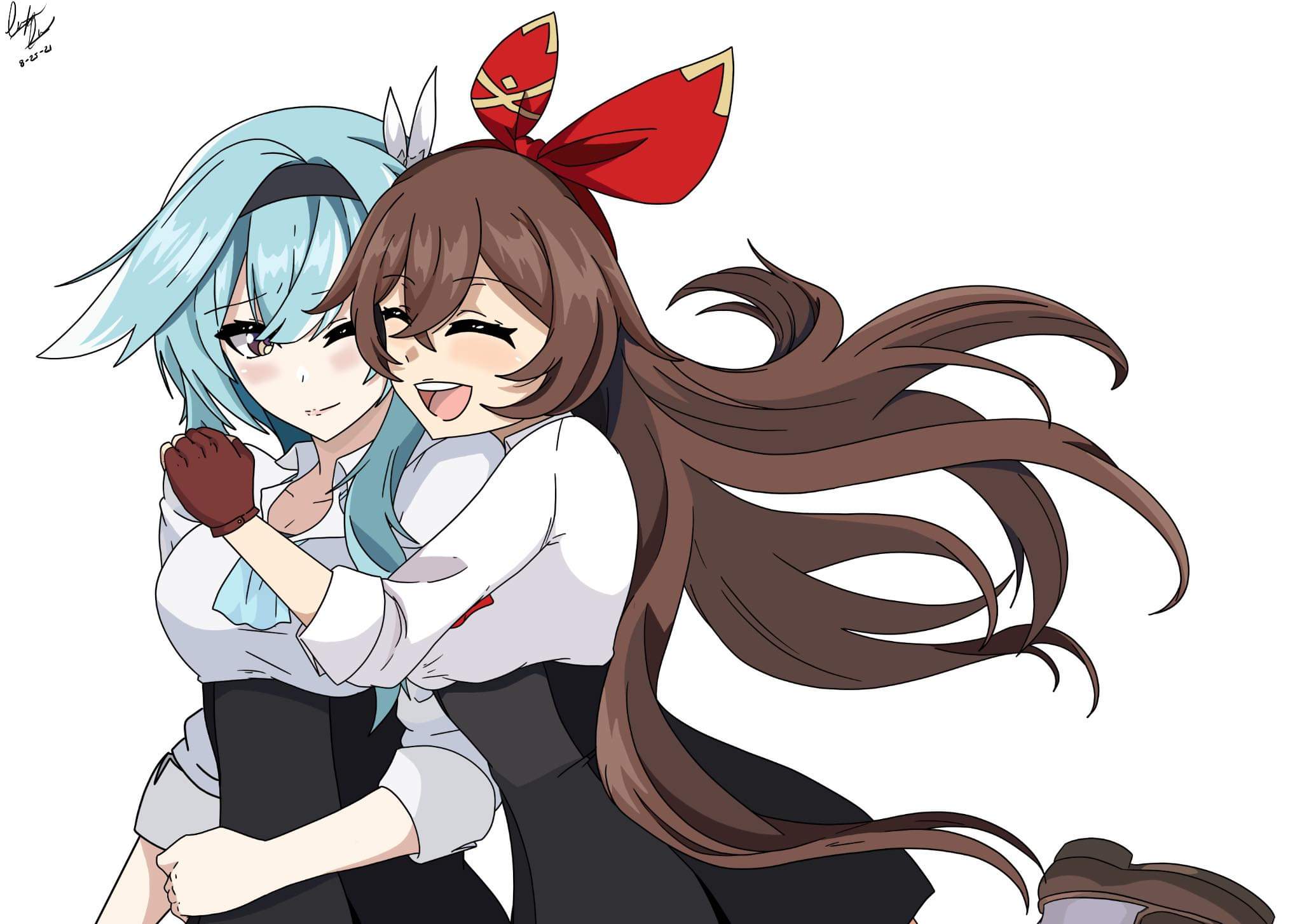 Eula X Amber Genshin Impact | HoYoLAB