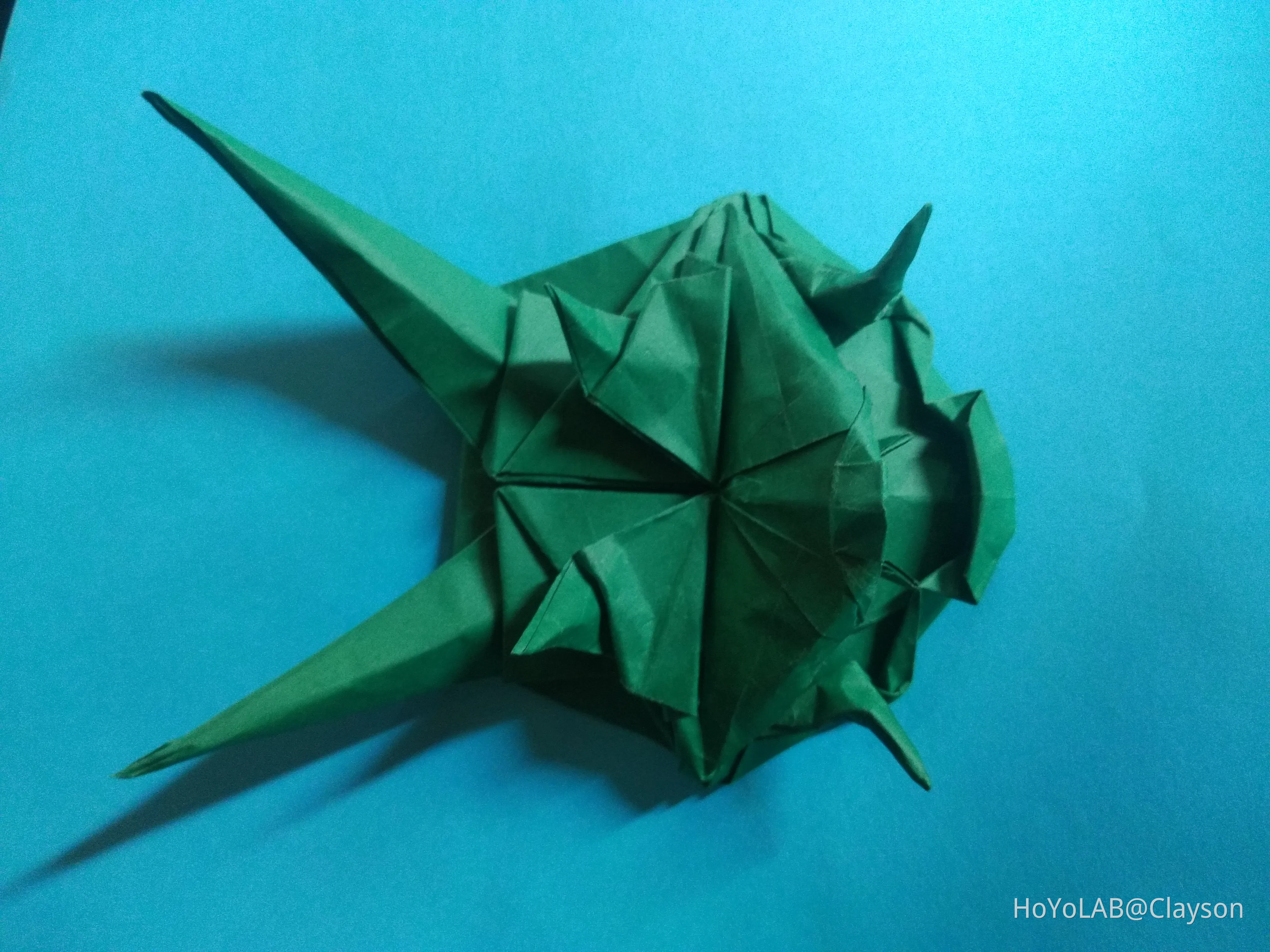Origami Art Xiao Mask Genshin Impact | HoYoLAB