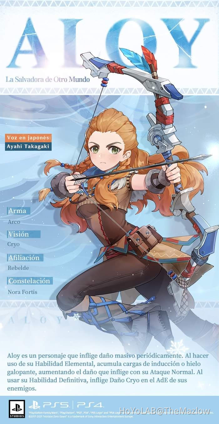 Gran personaje Aloy Genshin Impact | HoYoLAB