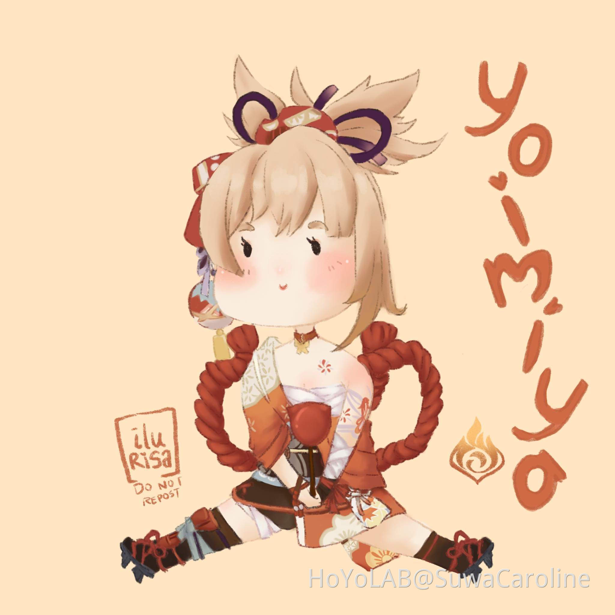 Chibi Yoimiya Genshin Impact | HoYoLAB