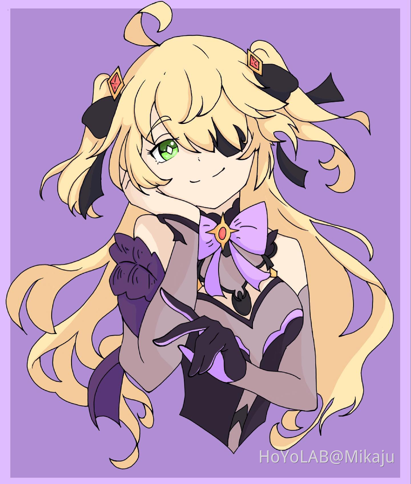 Fischl drawing!! | Genshin Impact | HoYoLAB