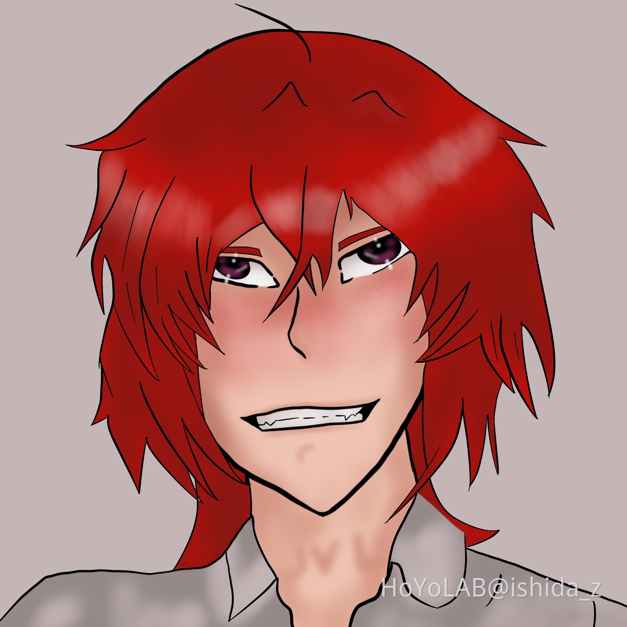 fan art diluc Genshin Impact | HoYoLAB