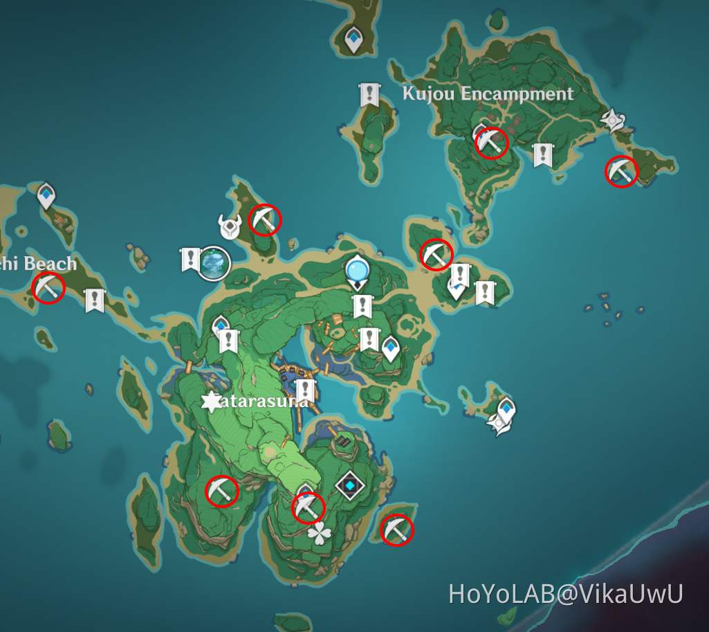 SIMPLE INAZUMA AMETHYST FARMING GUIDE Genshin Impact | HoYoLAB