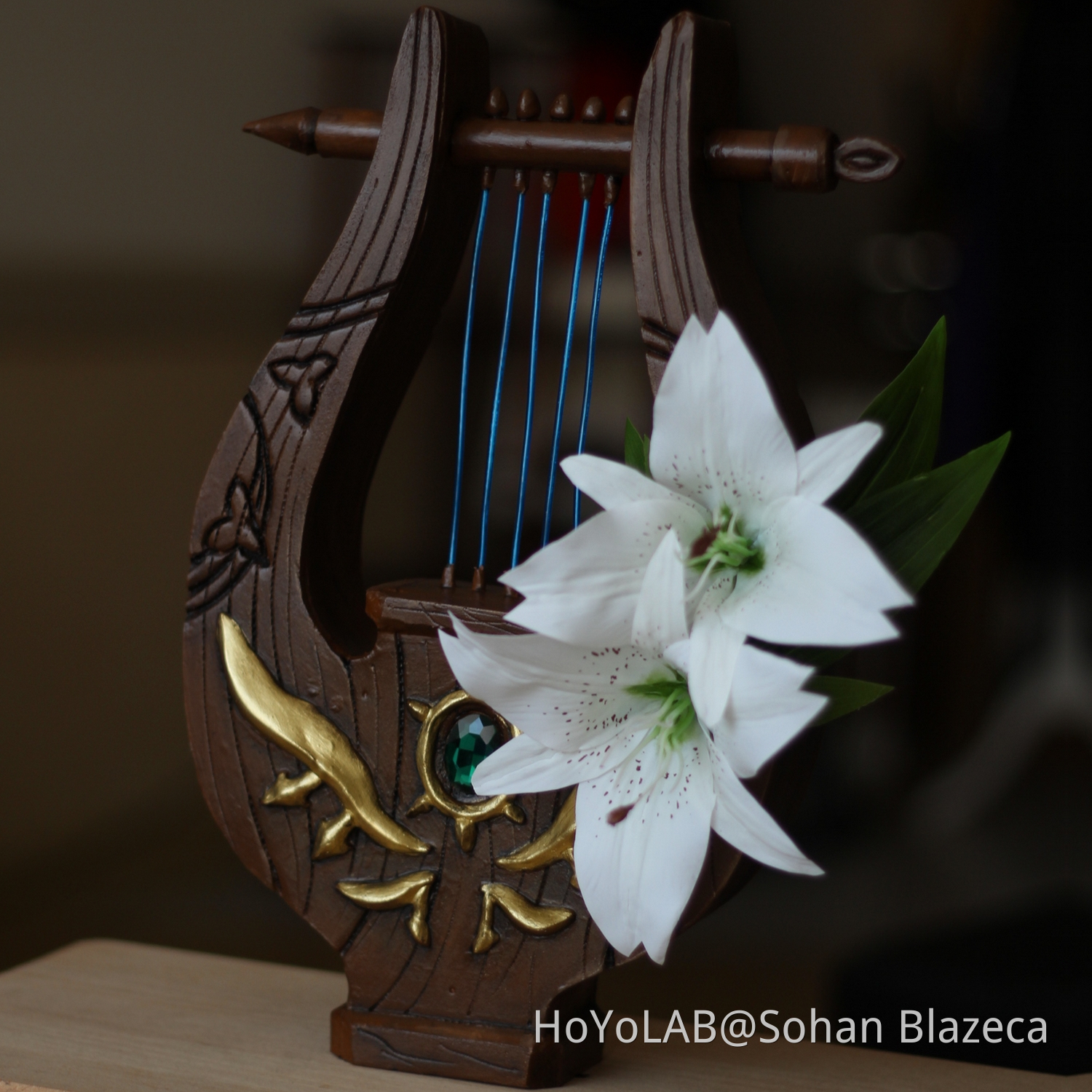 I made this Venti's lyre ! (That does light up !) Genshin Impact | HoYoLAB