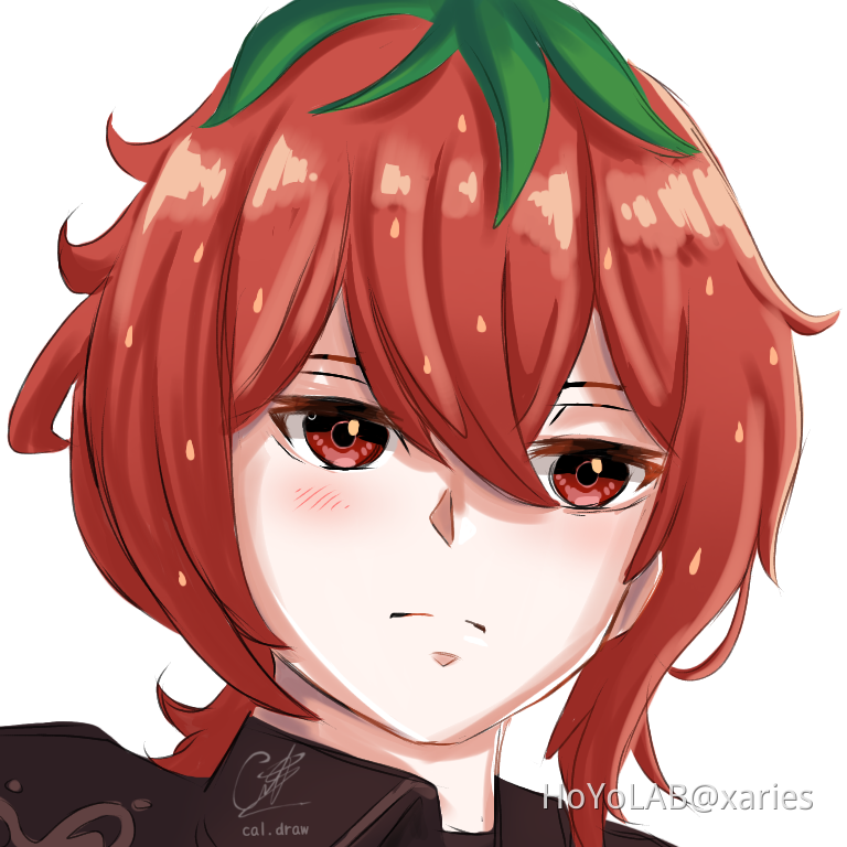 strawberry diluc Genshin Impact | HoYoLAB