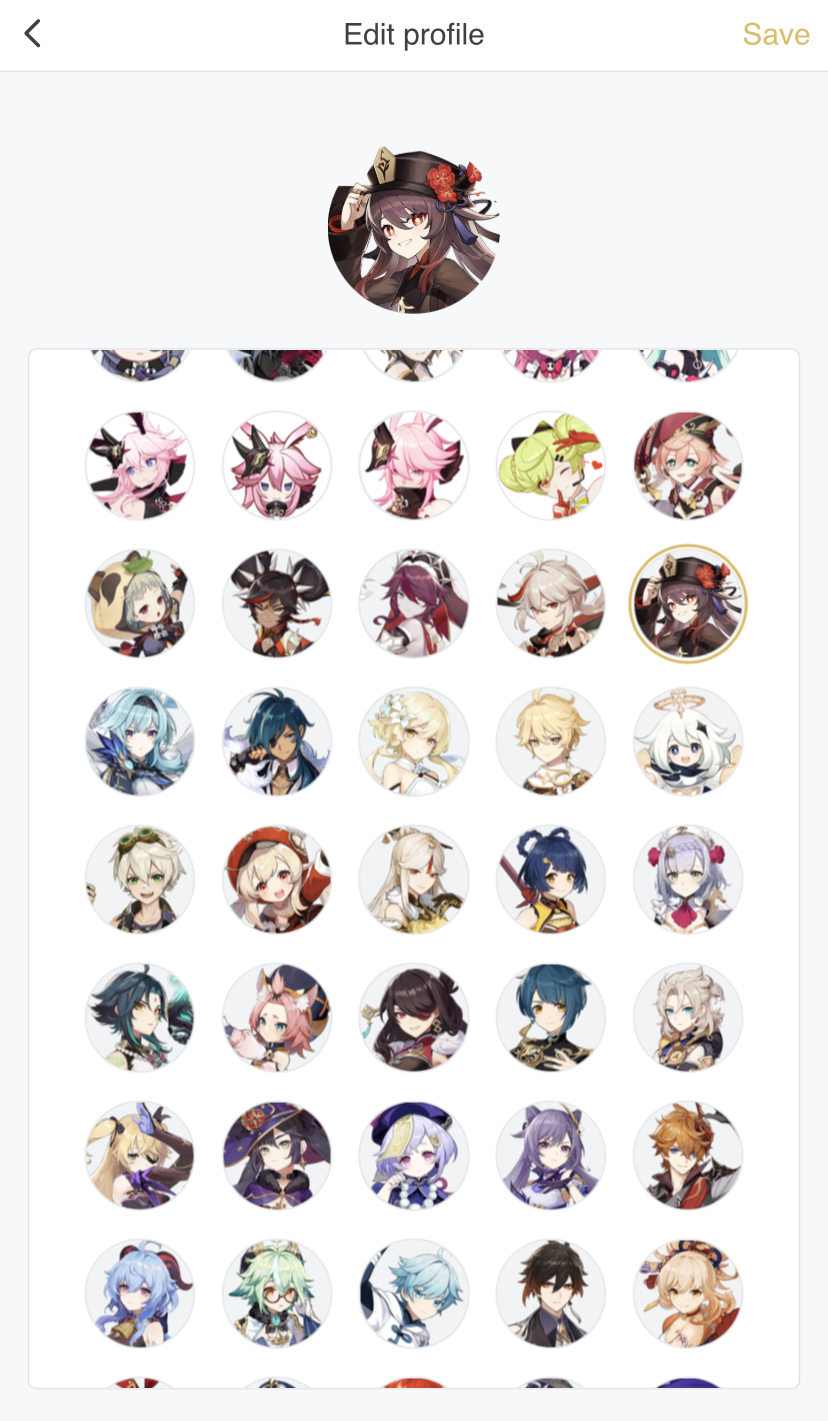 New profile pictures..? Genshin Impact | HoYoLAB