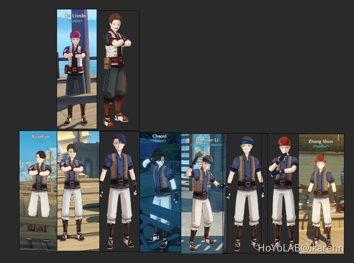 Unofficial Guide to Liyue Fashion pt.3 - Men's Wear Genshin Impact ...