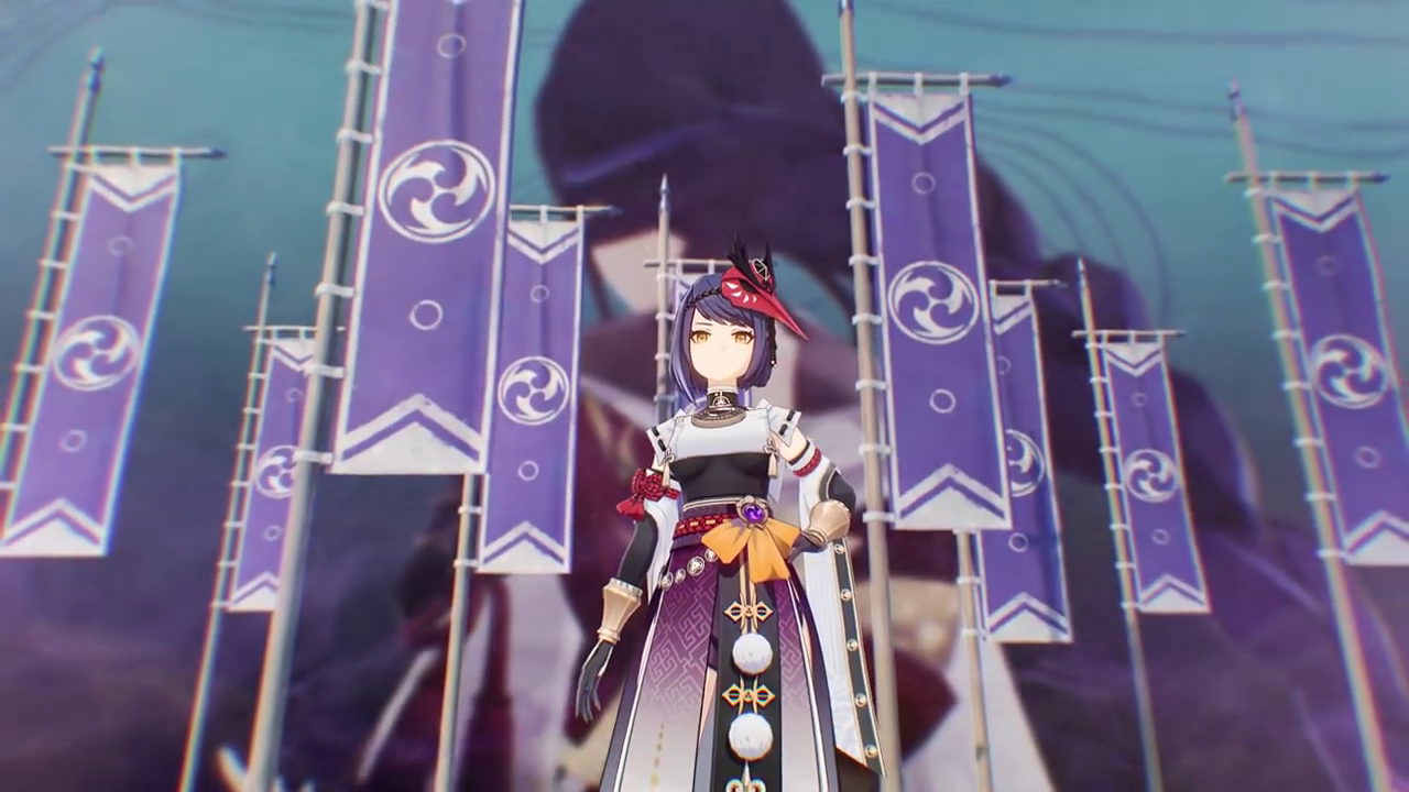 Kujou Sara: Samurai of Inazuma, General of the Bakufu, Defender of the ...