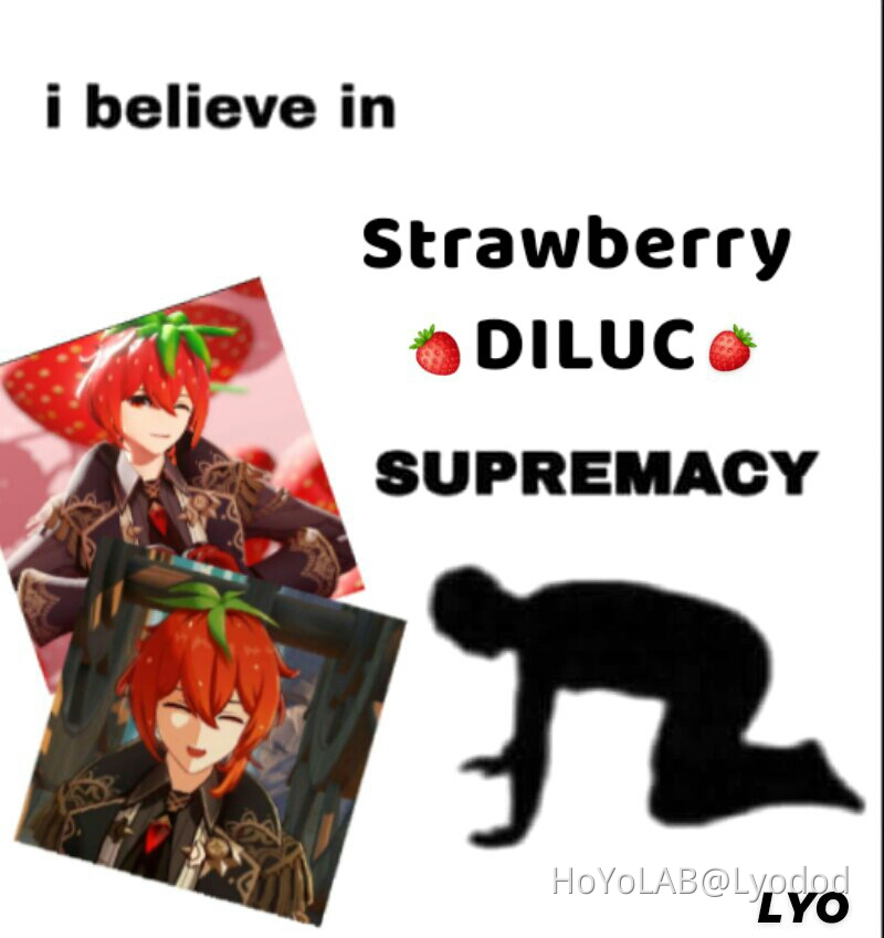 STRAWBERRY DILUC=)))🍓🍓🍓 Genshin Impact | HoYoLAB