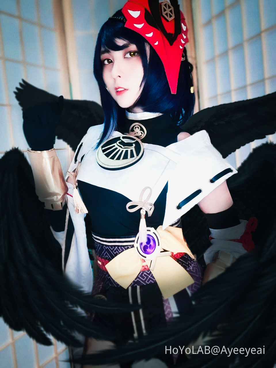 My Kujou Sara Cosplay work :) Genshin Impact | HoYoLAB