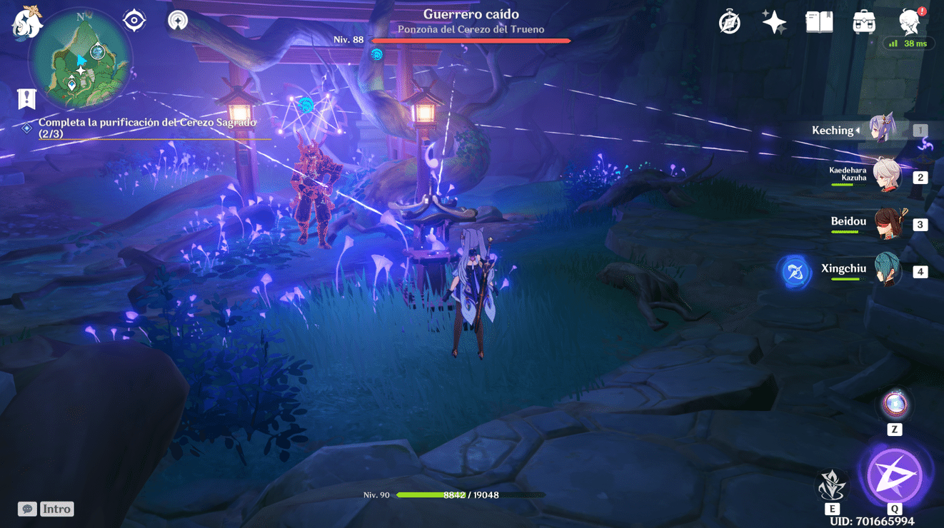 [Puzzle Inazuma] - 3/3 Purificación del Cerezo Sagrado | Genshin Impact ...