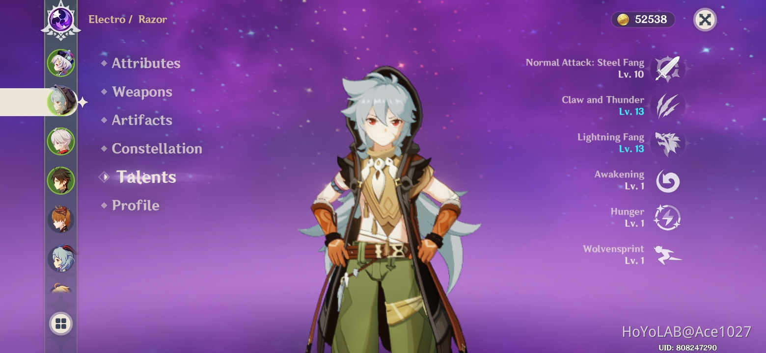 razor main.. Genshin Impact | HoYoLAB