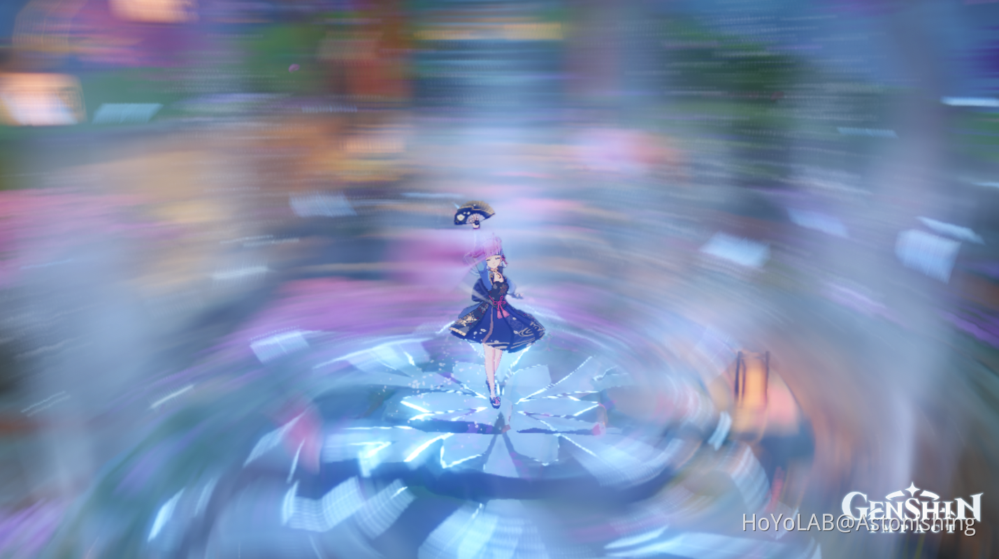 Ayaka at night in Inazuma Genshin Impact | HoYoLAB