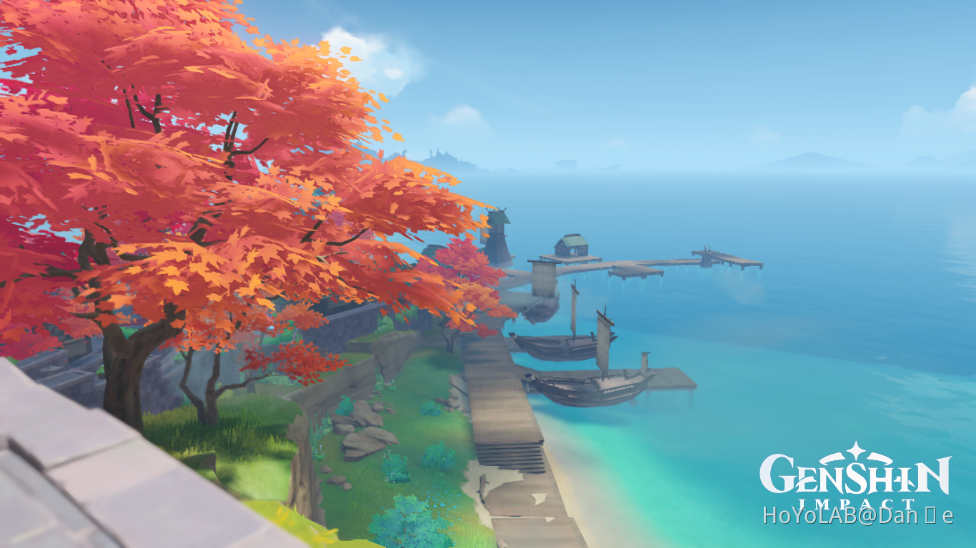 This little harbor in Inazuma Genshin Impact | HoYoLAB