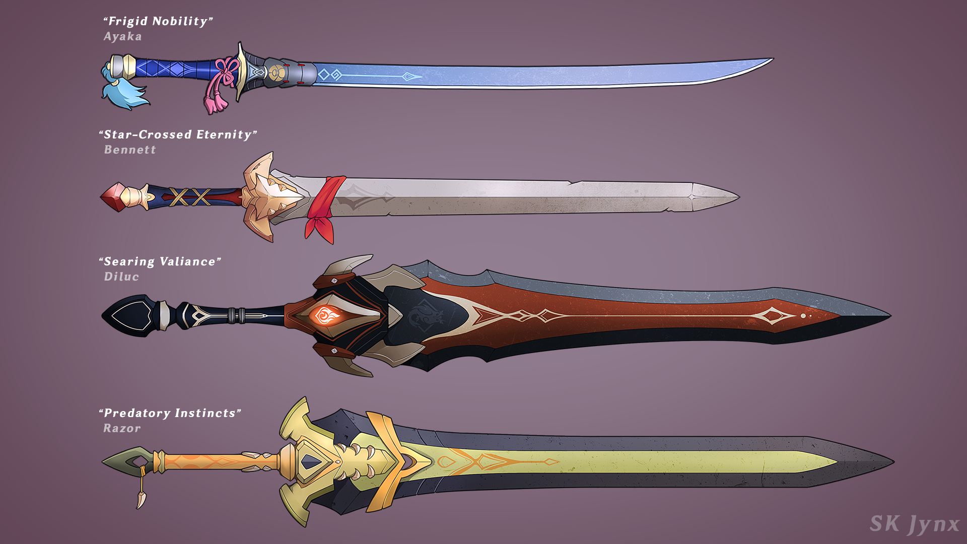 Genshin characters as weapons #2! 💖 Genshin Impact | HoYoLAB