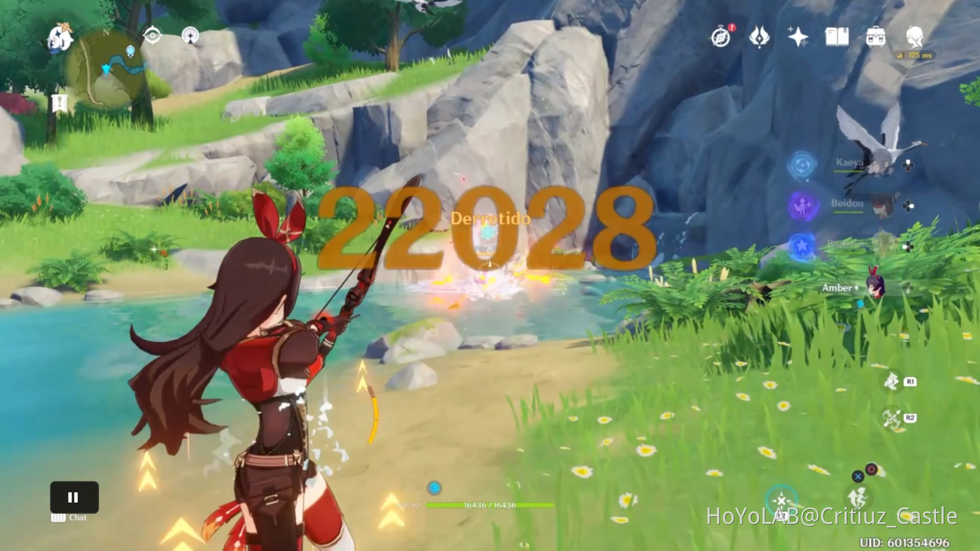 Amber DPS on work Genshin Impact | HoYoLAB