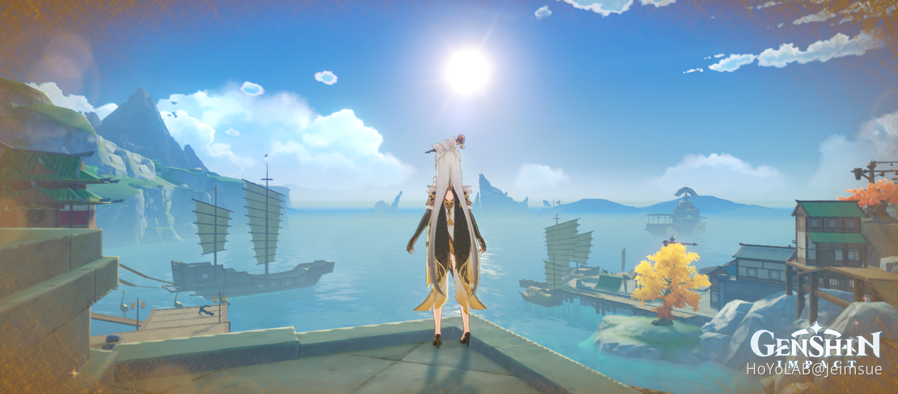 the beauty of liyue harbor Genshin Impact | HoYoLAB
