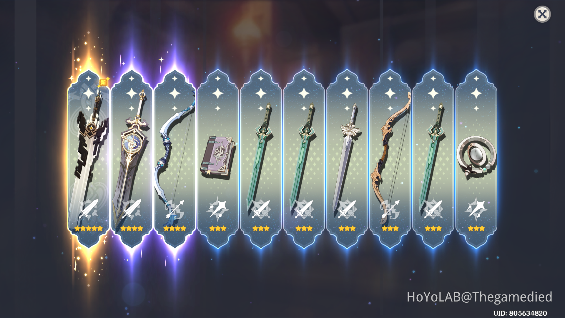 weapon banner Genshin Impact | HoYoLAB