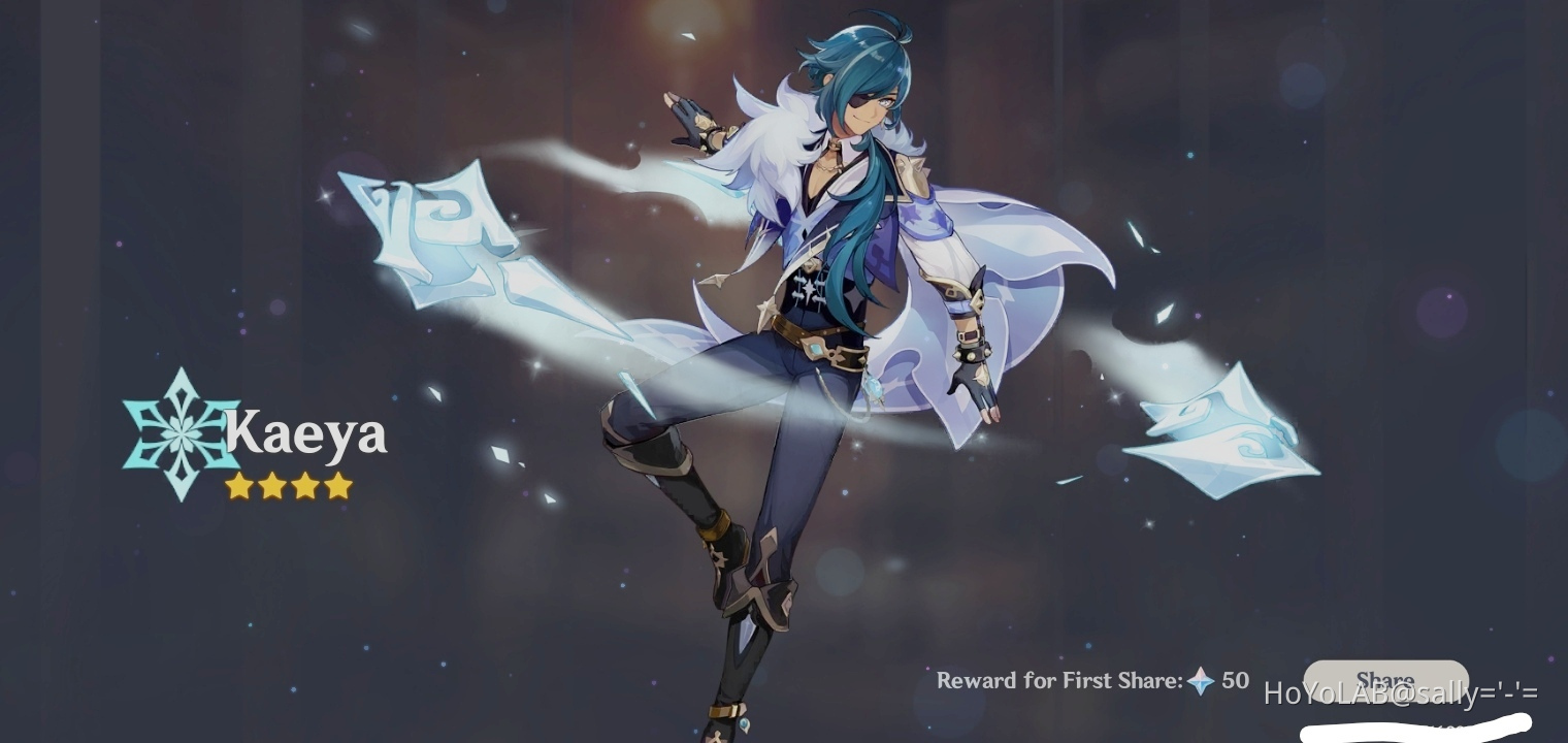 Being a Kaeya simp and build him was worth it Genshin Impact | HoYoLAB