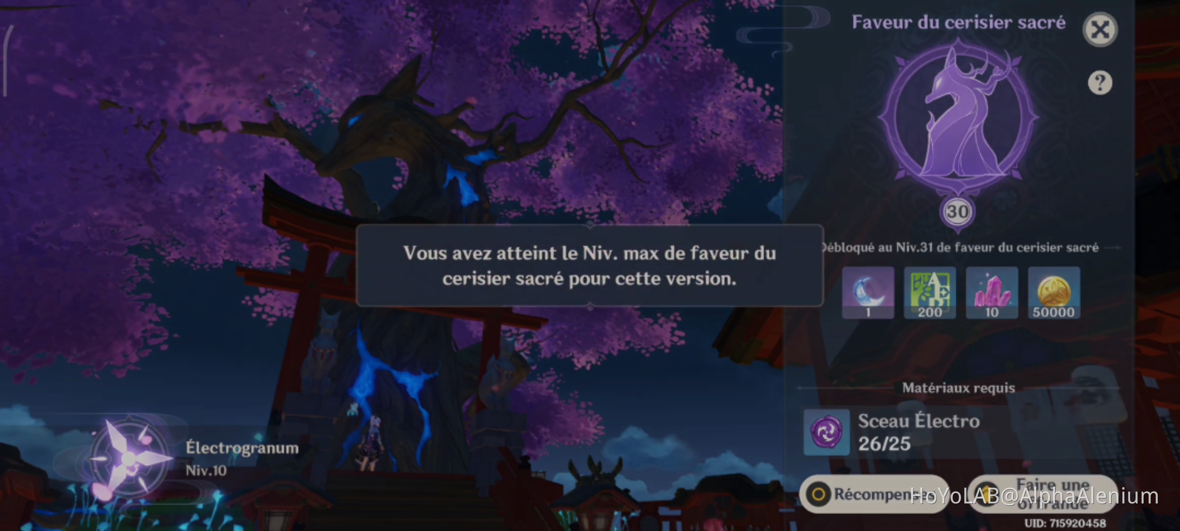 raise Inazuma tree lv cap Genshin Impact | HoYoLAB