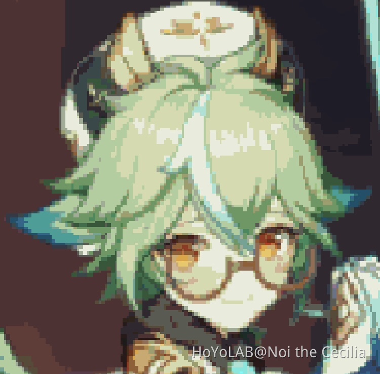 Sucrose color by number Genshin Impact | HoYoLAB