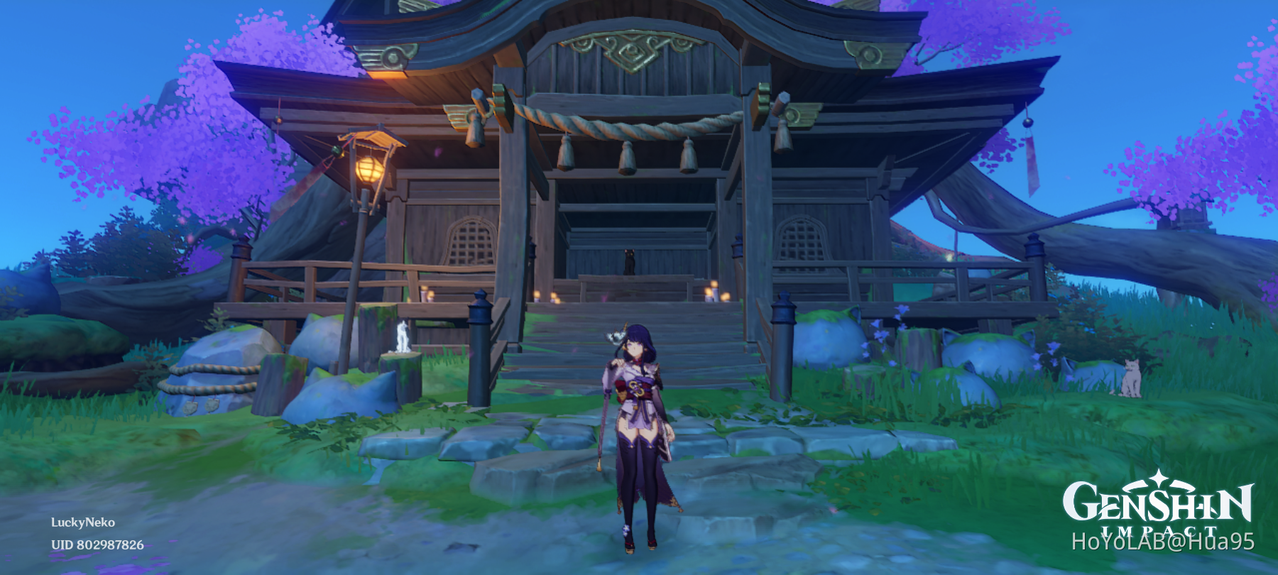 Raiden on Neko Shrine 😼 Genshin Impact | HoYoLAB