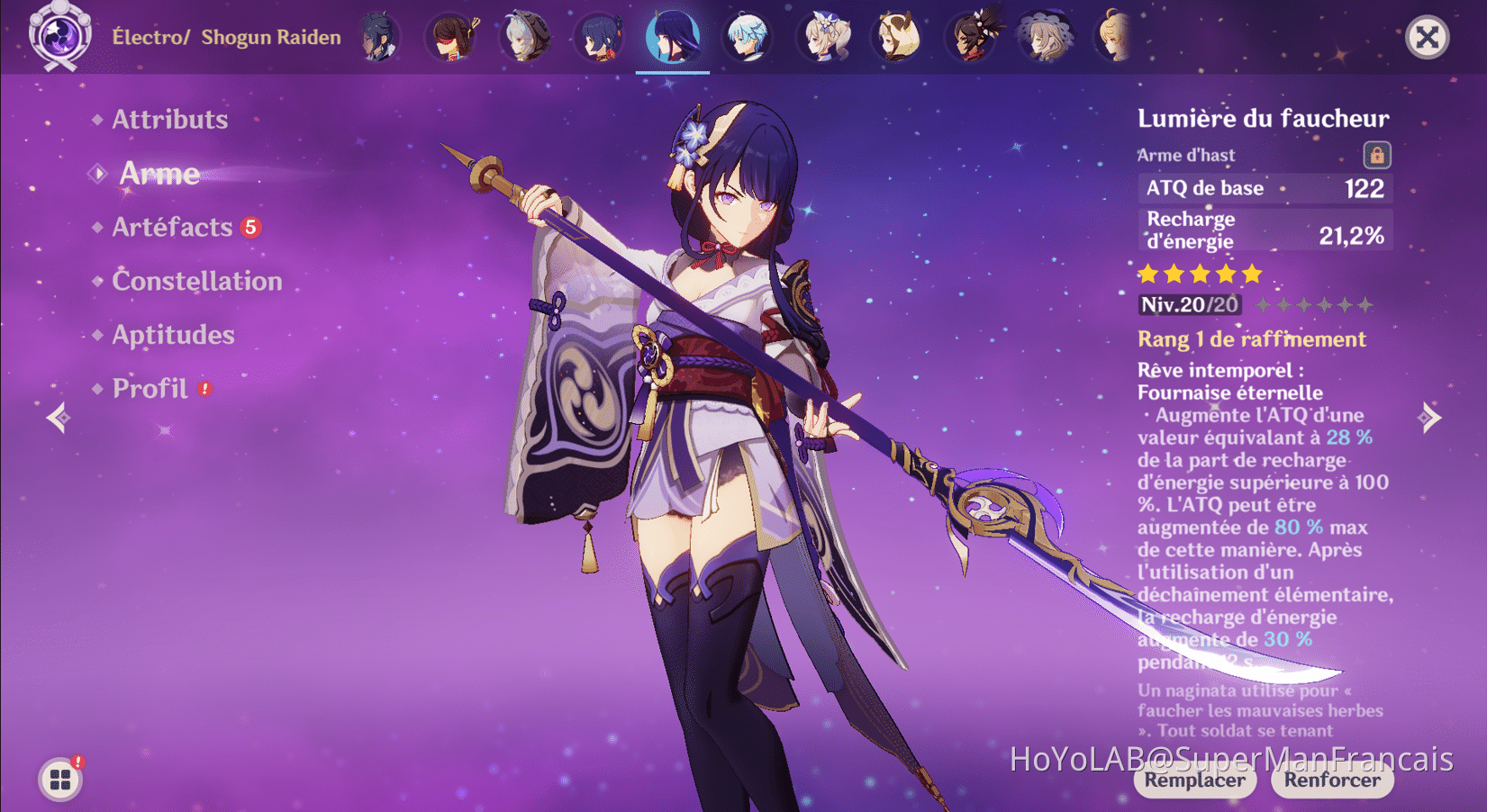 Mes Invocations Baal/Raiden Genshin Impact | HoYoLAB