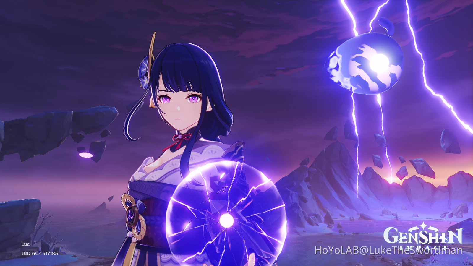 Raiden and she beauty. Genshin Impact | HoYoLAB