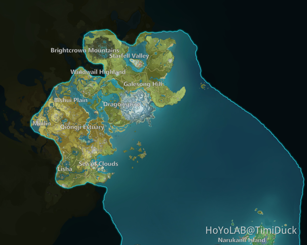 Future map expansion teaser Genshin Impact | HoYoLAB