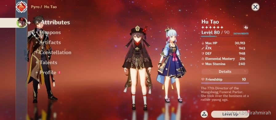 Character Screen in a Nutshell Genshin Impact | HoYoLAB