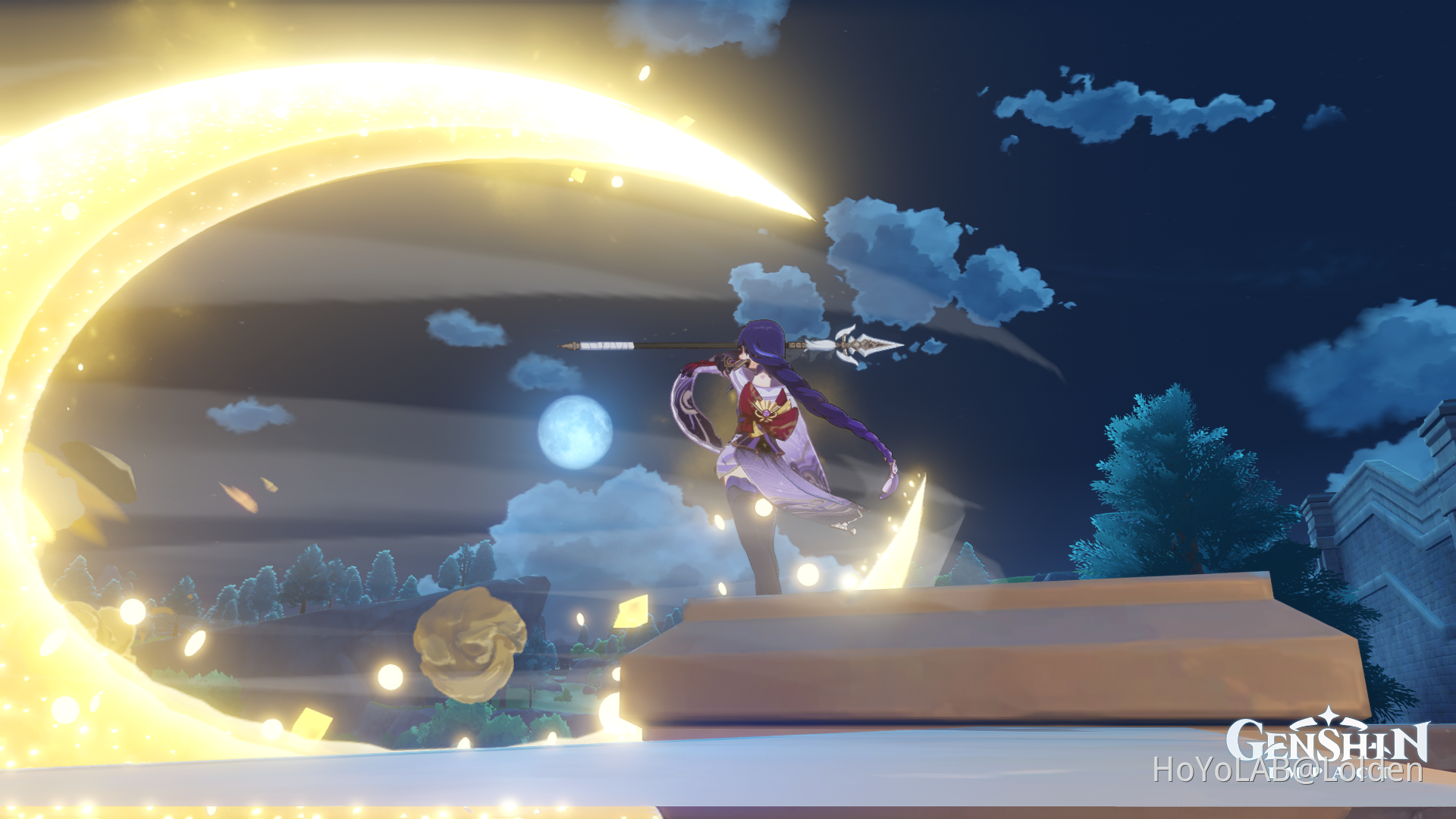 Raiden's Charge Attack is Amazing! Genshin Impact | HoYoLAB