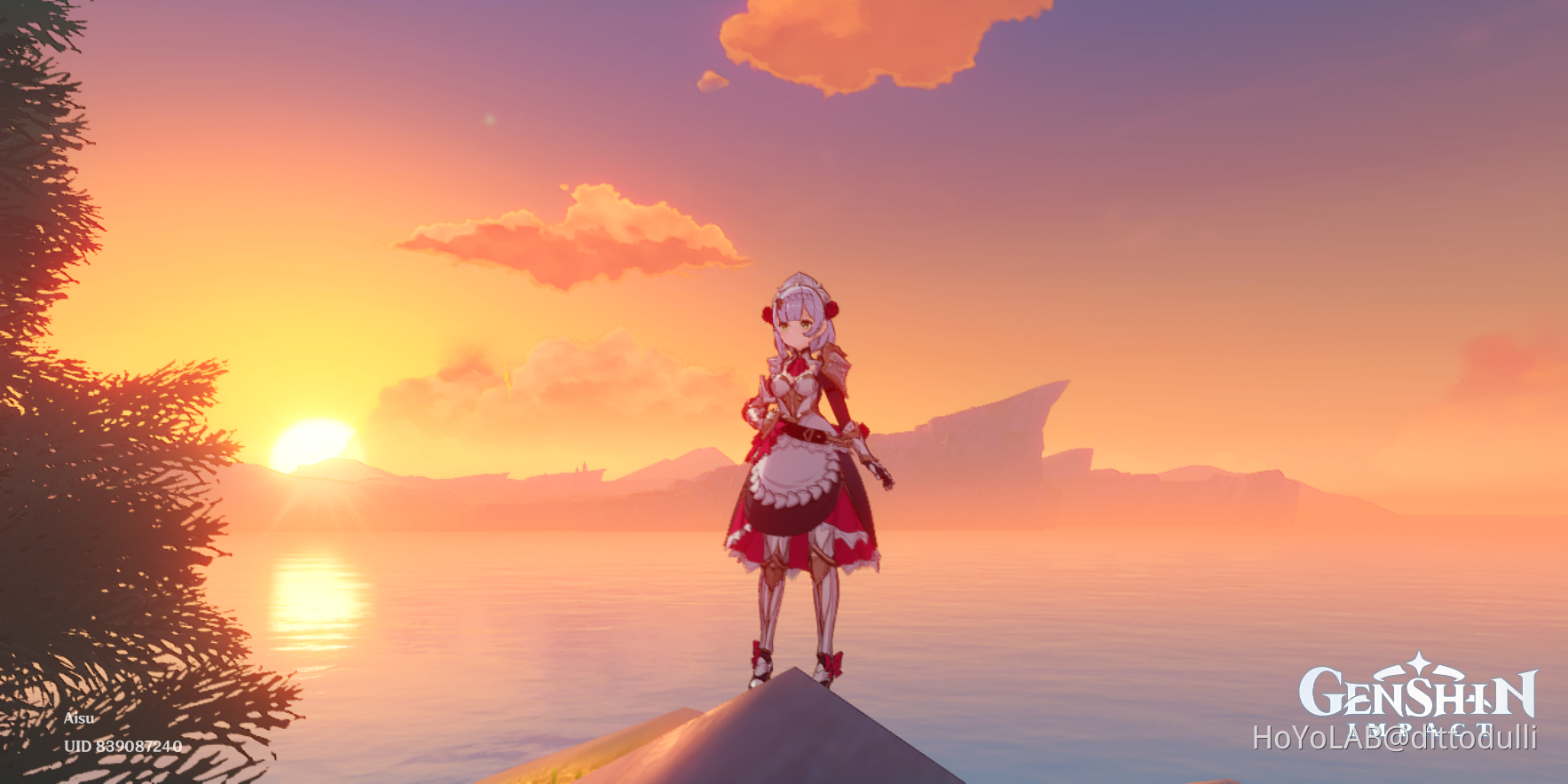 Sunset in Musk Reef Genshin Impact | HoYoLAB