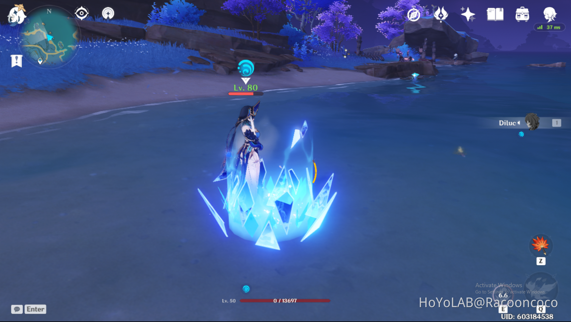 Diluc solo :D Genshin Impact | HoYoLAB