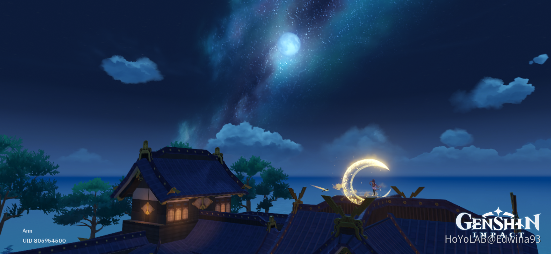 Under the moonlight Genshin Impact | HoYoLAB