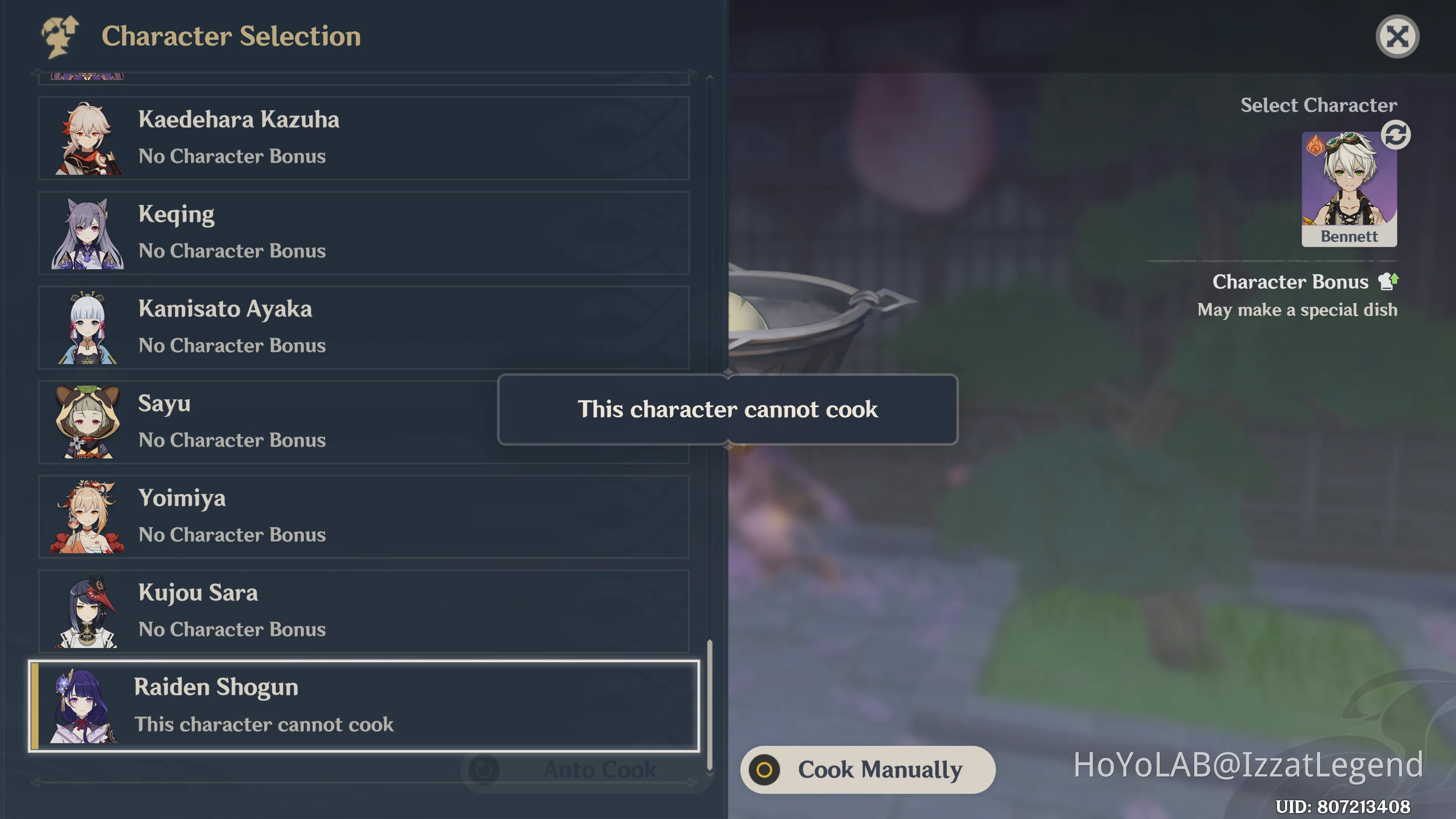 Baal Raiden Shogun Cant Cook is Real with Evidence! Genshin Impact ...