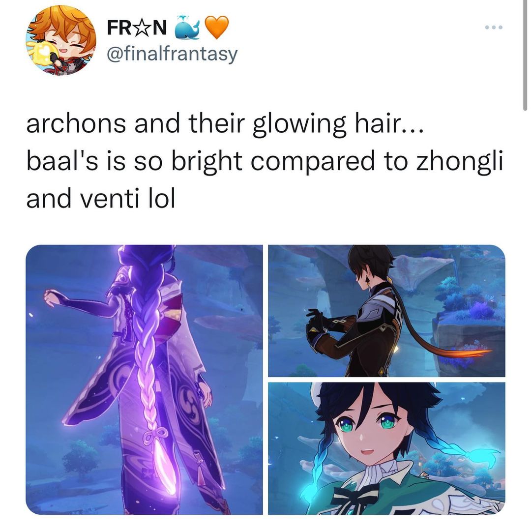 They've got beautiful Hairs🤩 Genshin Impact | HoYoLAB