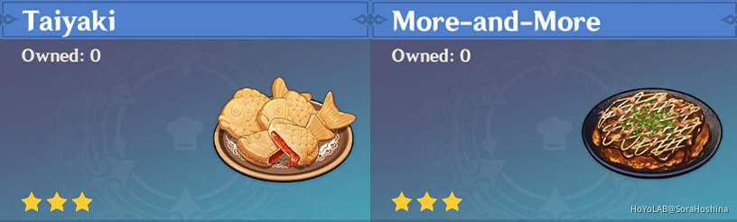 [Version 2.1] All 11 New Recipes & 3 New Special Dishes in Inazuma 2.1 ...
