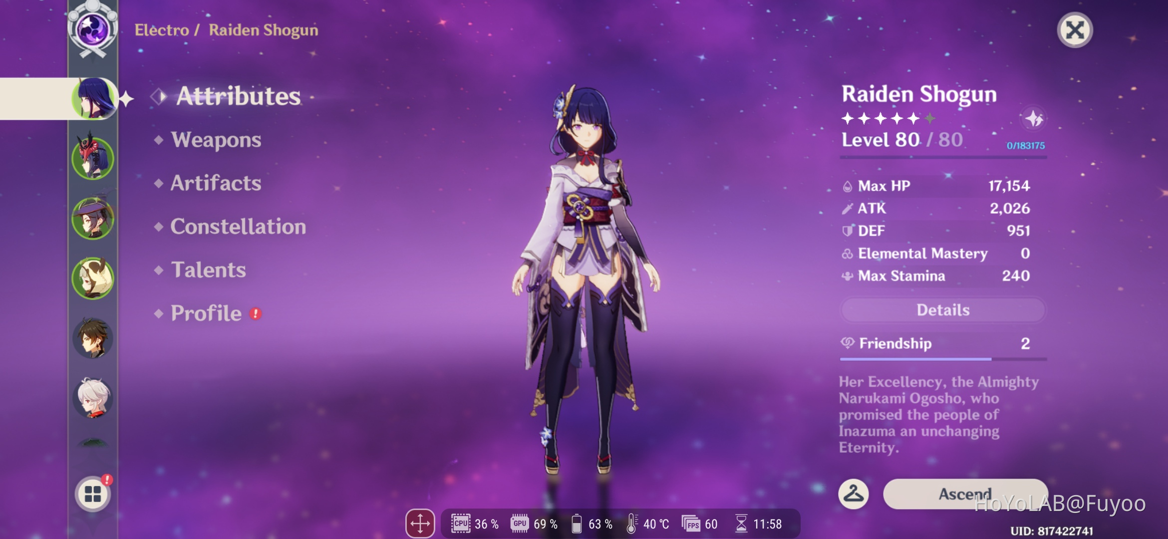 Raiden Shogun Genshin Impact | HoYoLAB