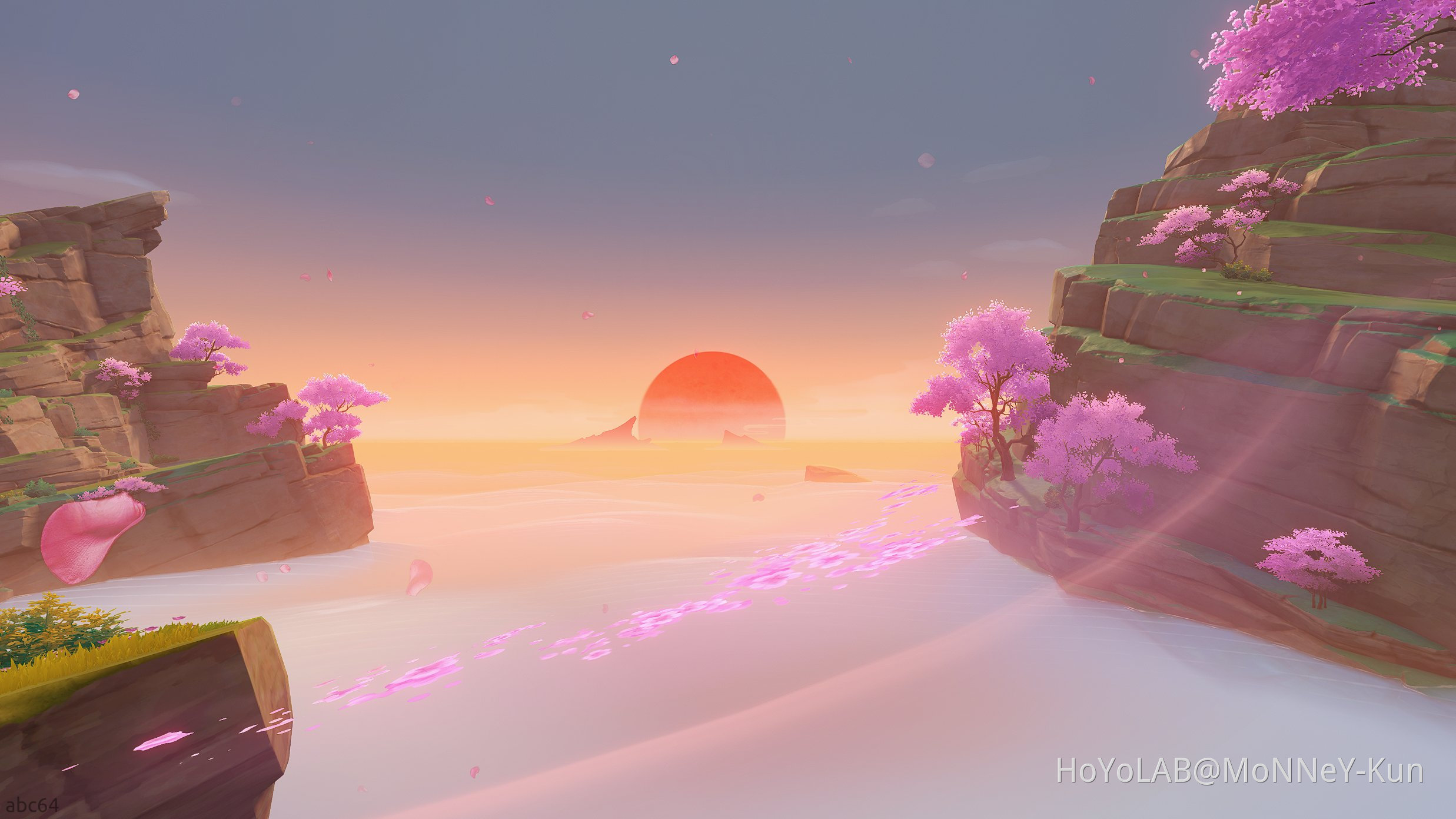 On inazuma sunset sure beautiful Genshin Impact | HoYoLAB