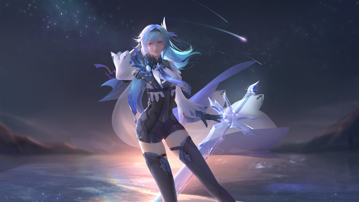 Eula - Dance of the Shimmering Wave Genshin Impact | HoYoLAB