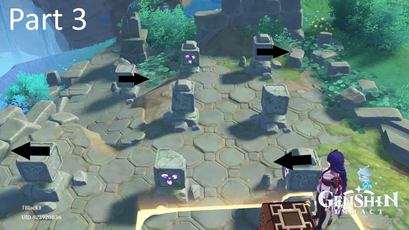 cube puzzle solution genshin