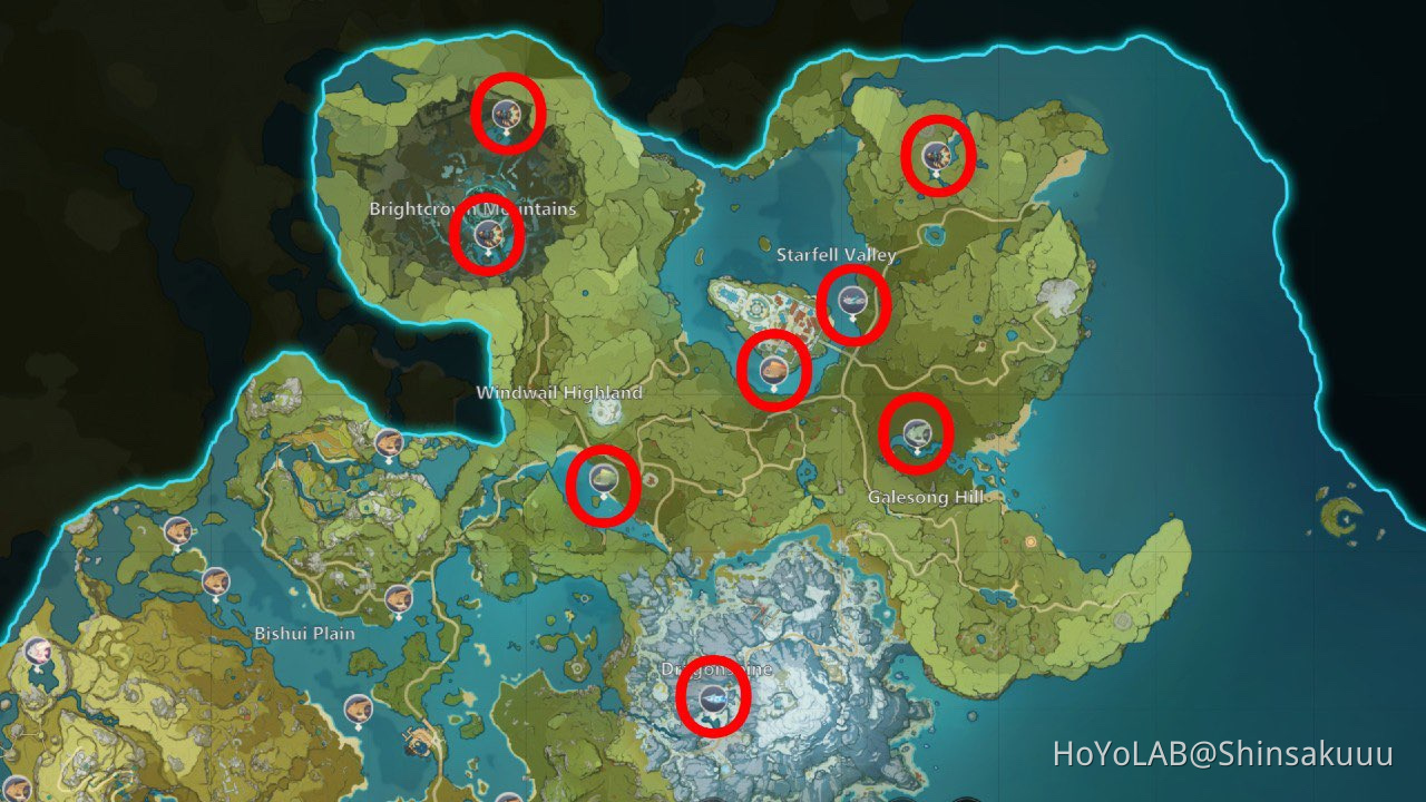 Fishing Places Genshin Impact | HoYoLAB