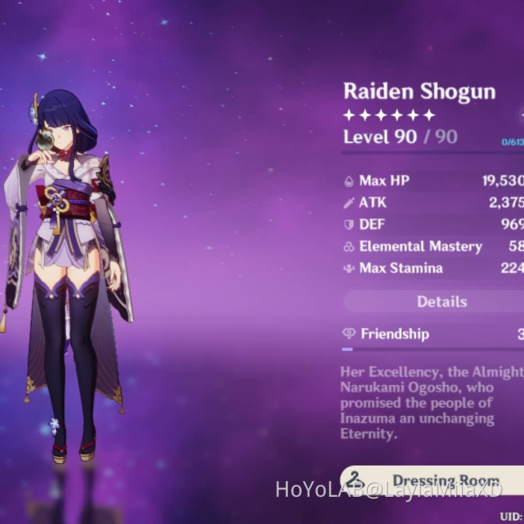 Raiden Genshin Impact | HoYoLAB