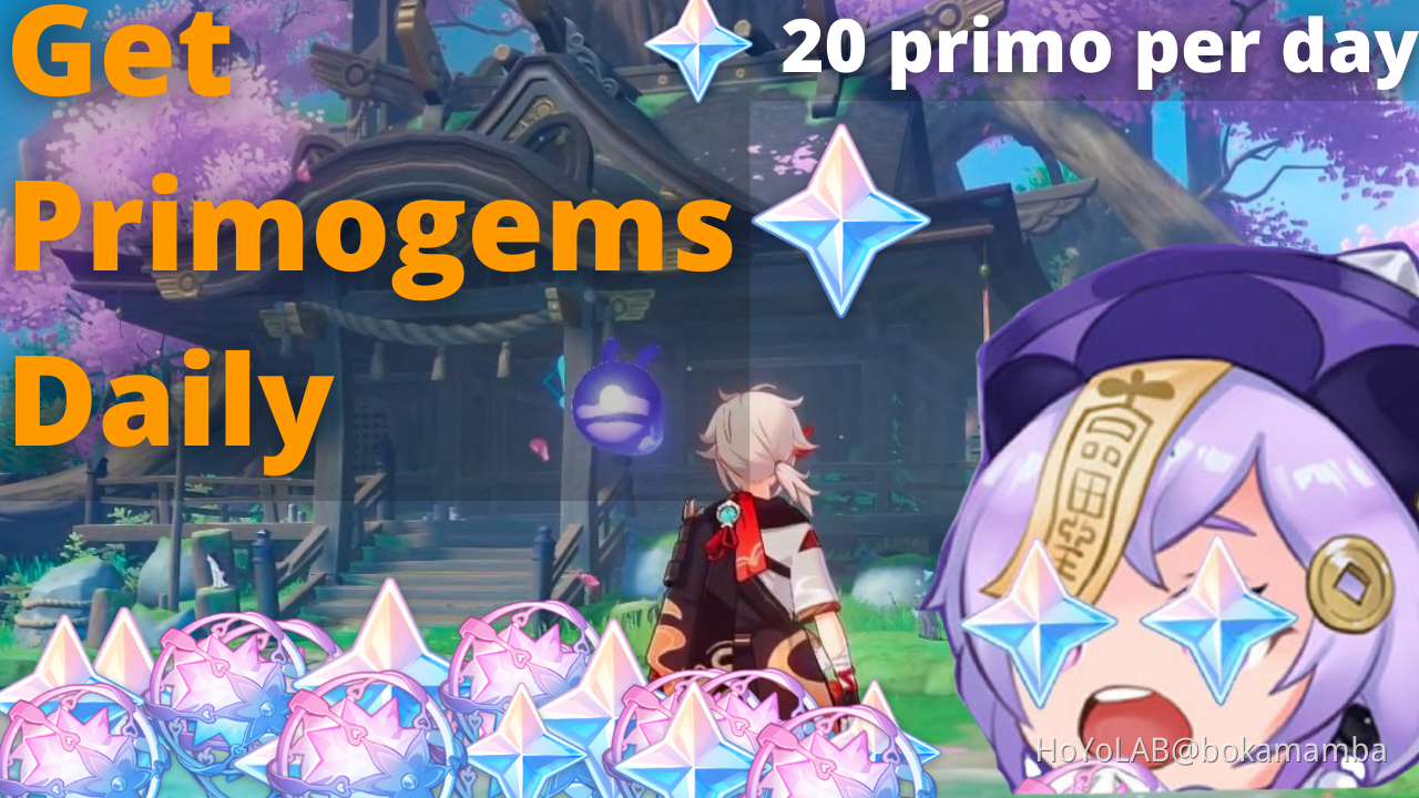 Get Primogems Daily Genshin Impact | HoYoLAB