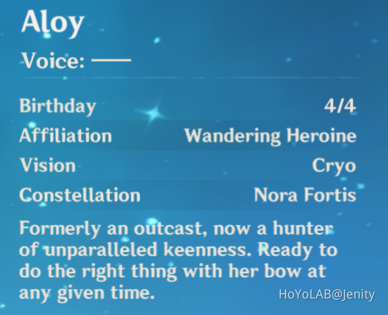 Is there any particular reason why Aloy's voice actor has not been ...