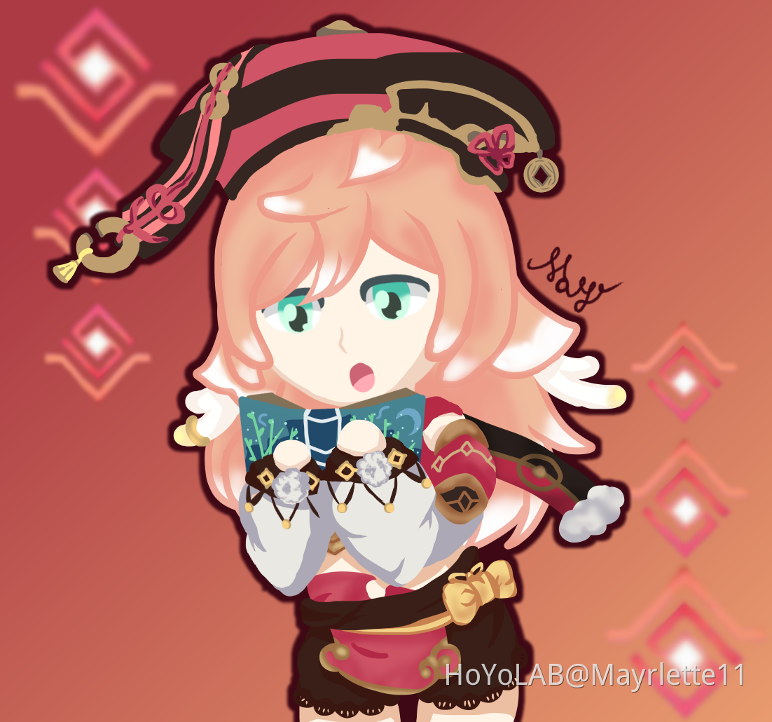 Chibi Yanfei 🔥 Genshin Impact | HoYoLAB