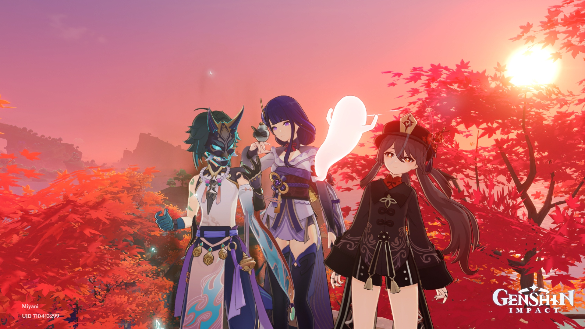 Blazing maple evening... Genshin Impact | HoYoLAB