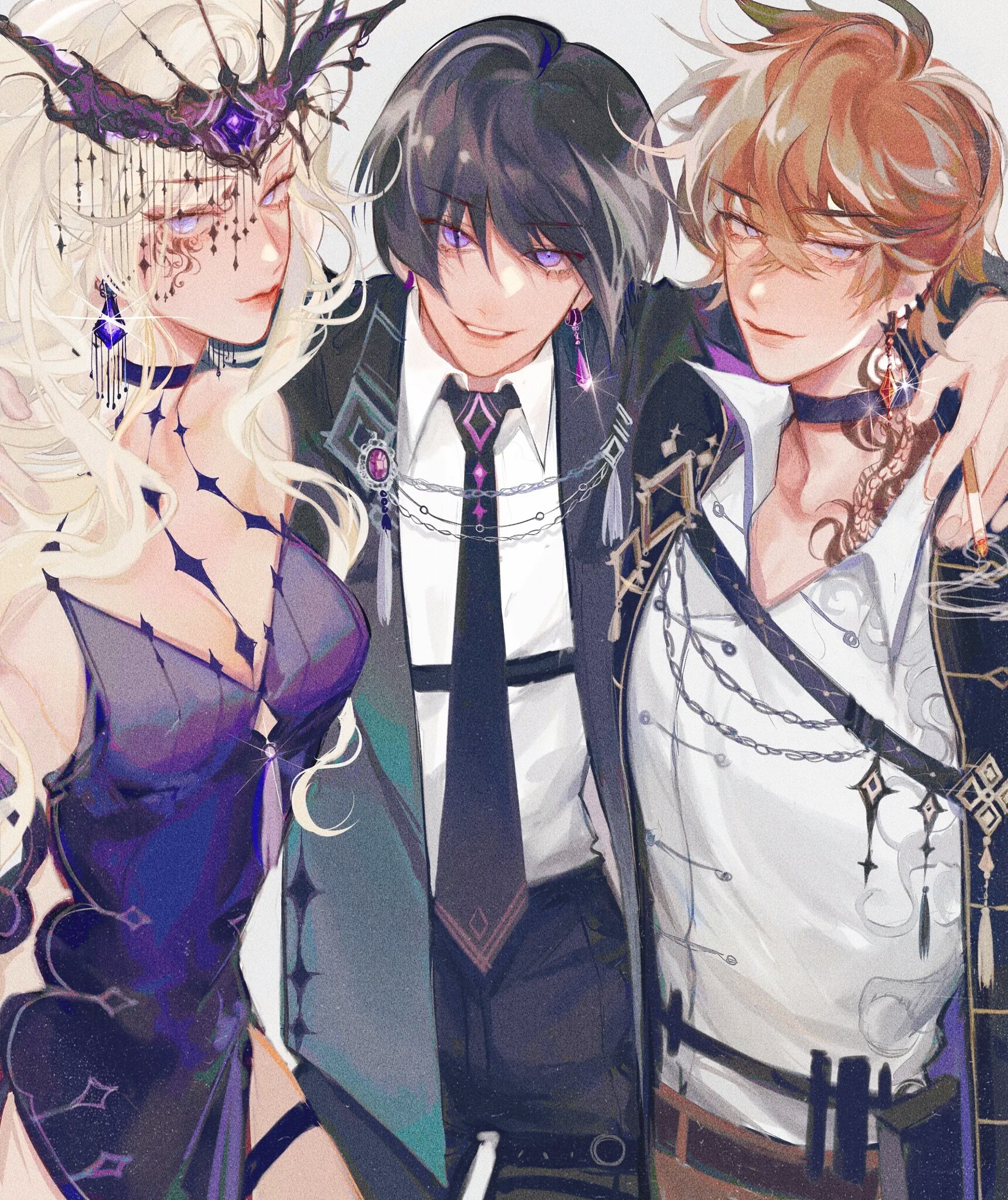 The Fatui Harbingers ️⚡🌊 Genshin Impact | HoYoLAB