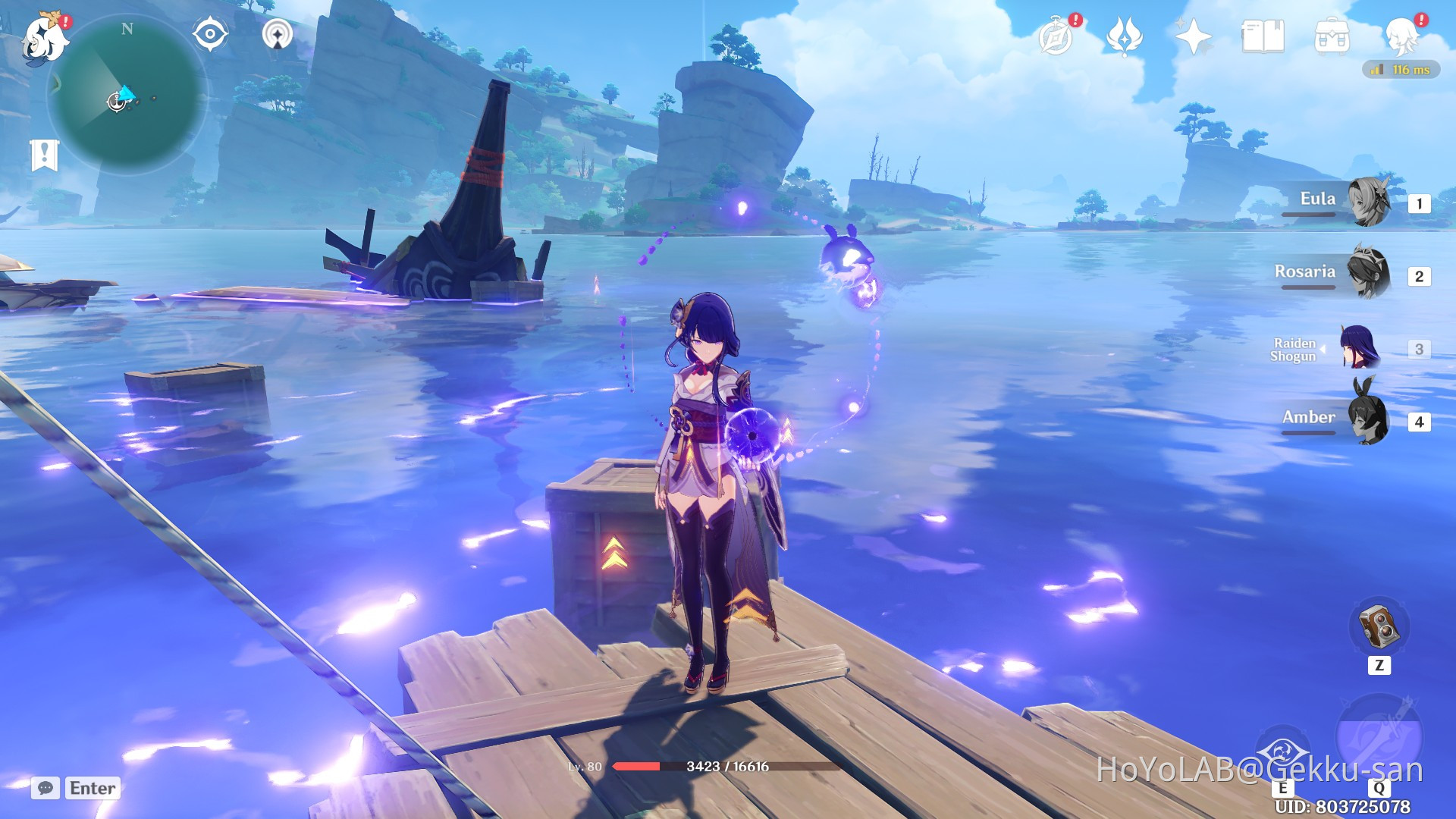 Fishing with Raiden Shogun go brruhhh Genshin Impact | HoYoLAB